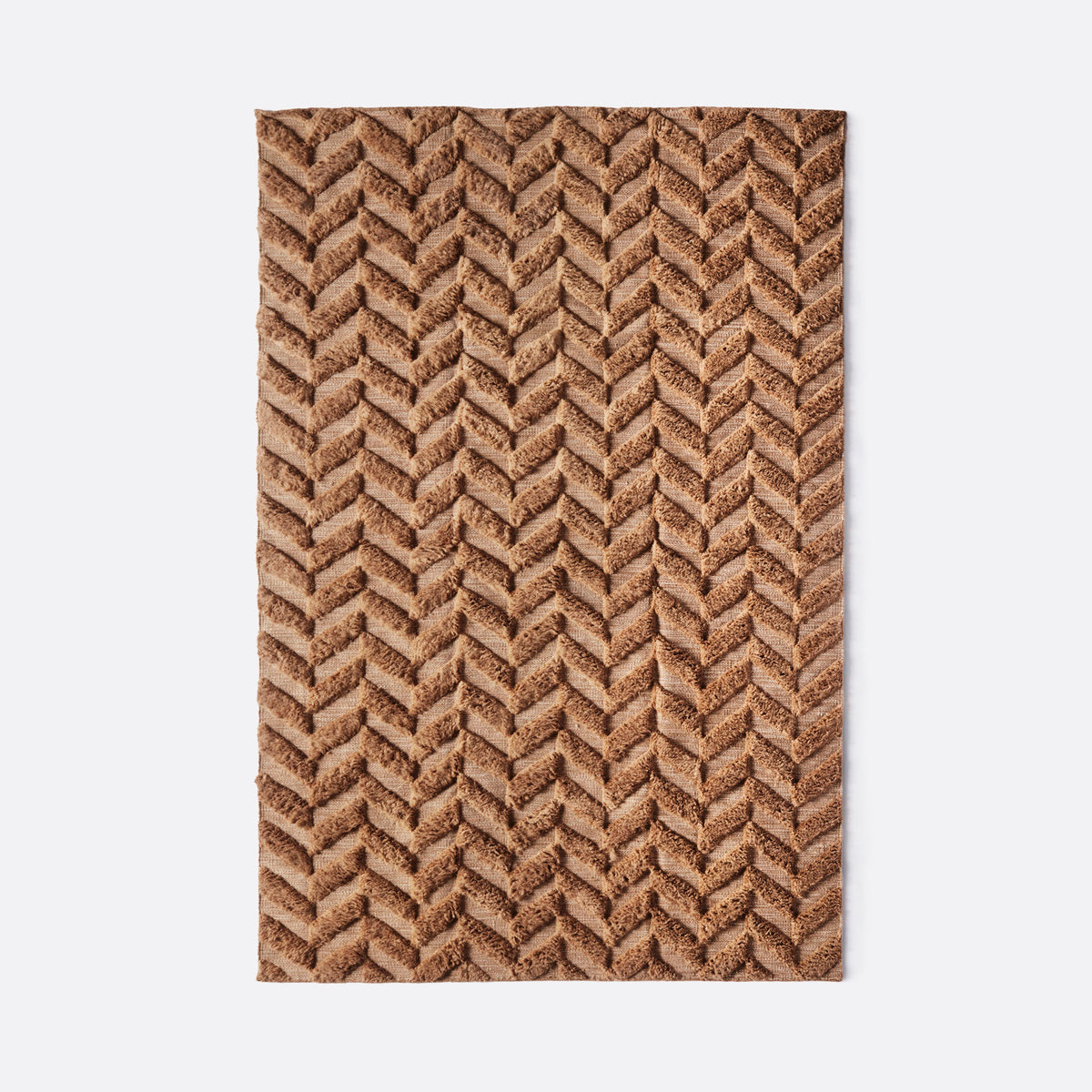 Herringbone Rug Brown – Dusty Deco