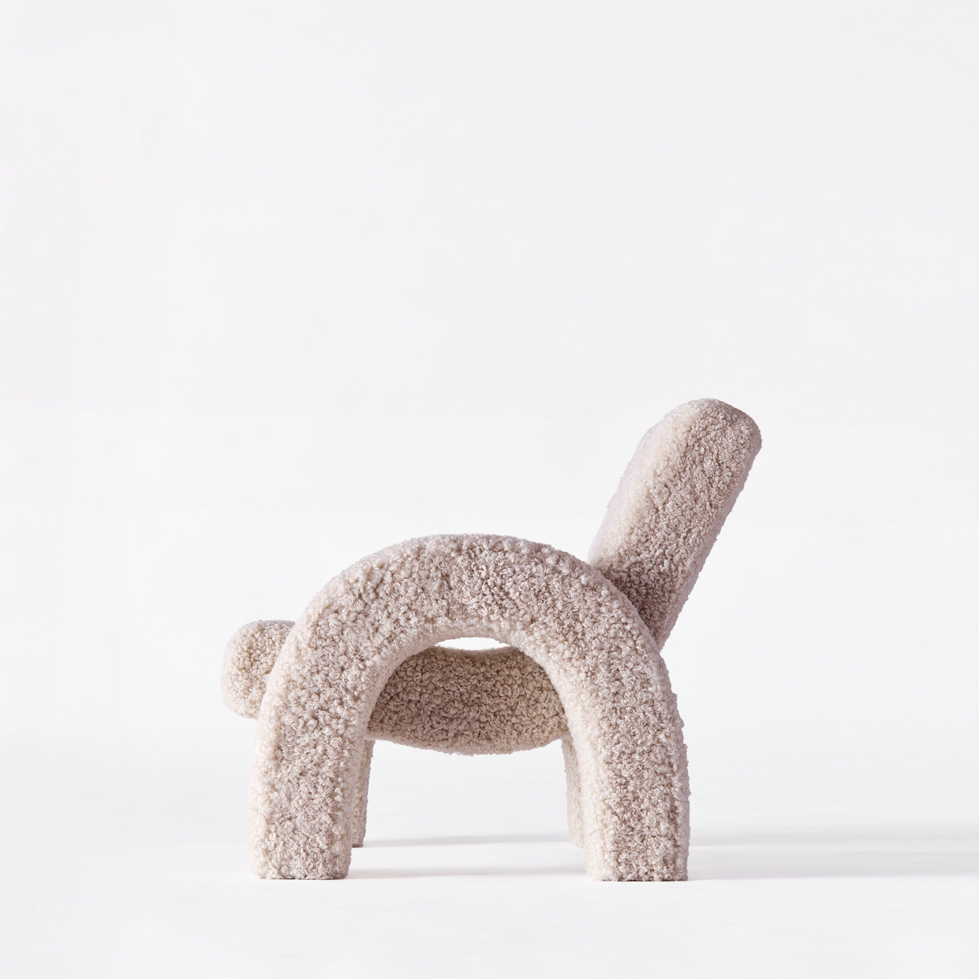 Arco Lounge Chair Small Sheepskin – Dusty Deco