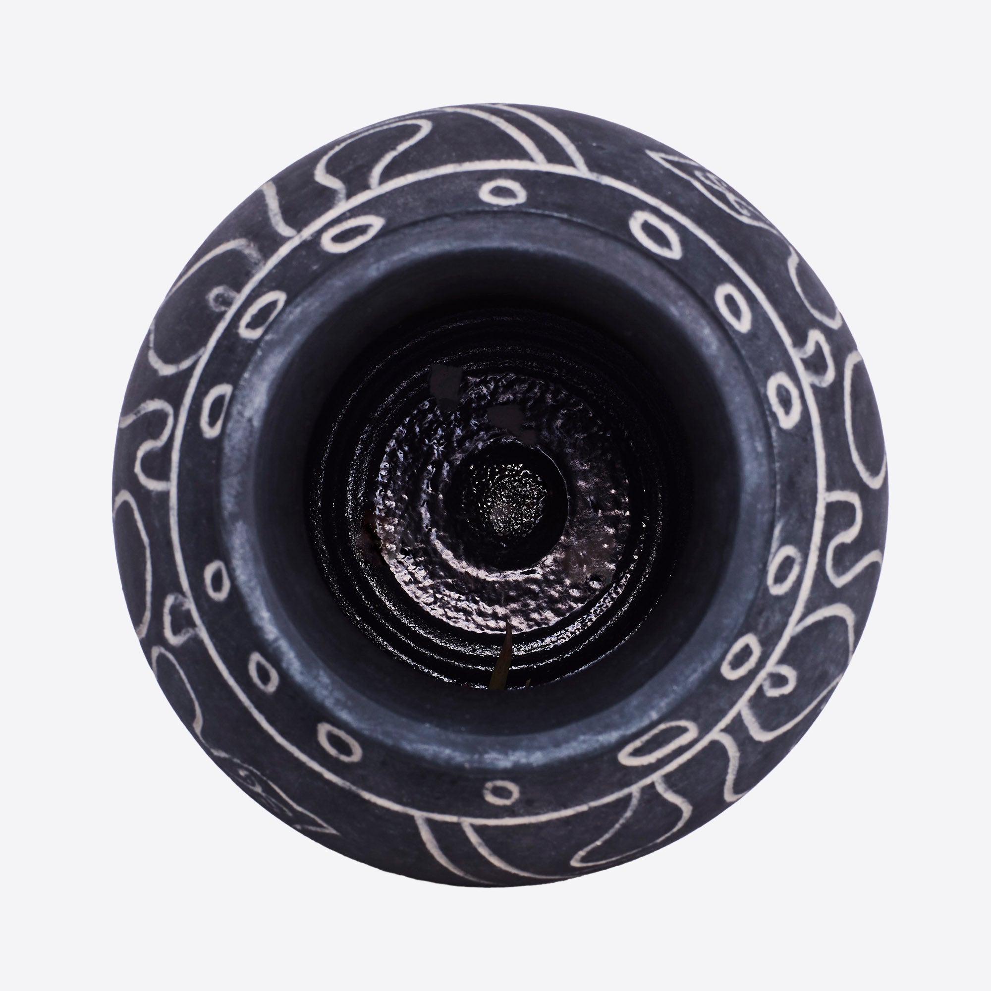 Frida Vase Tall Black – Dusty Deco